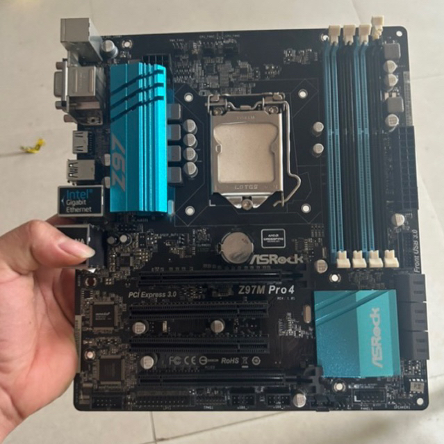 Main z97m pro4 hàng nhập khẩu main mơi và đẹp 99% | Shopee Việt Nam