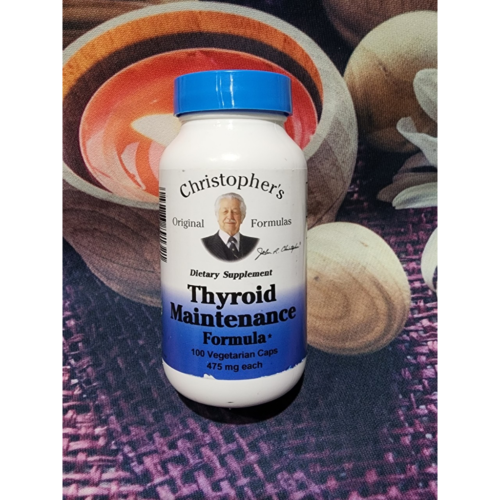 HỖ TRỢ TUYẾN GIÁP CHRISTOPHER'S THYROID MAINTENANCE | Shopee Việt Nam