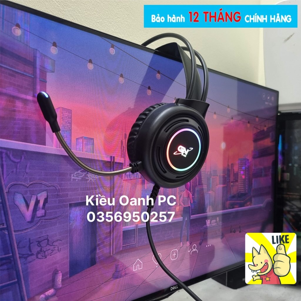 Tai Nghe Gaming GNET H3T, GH3, GH5, GH6, Gh6 Plus, G09 Có Mic, Màu đen ...