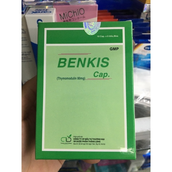 Viên uống Thymomodulin 80mg Benkis cap ( Hộp 60 Viên) - Hỗ trợ tăng ...