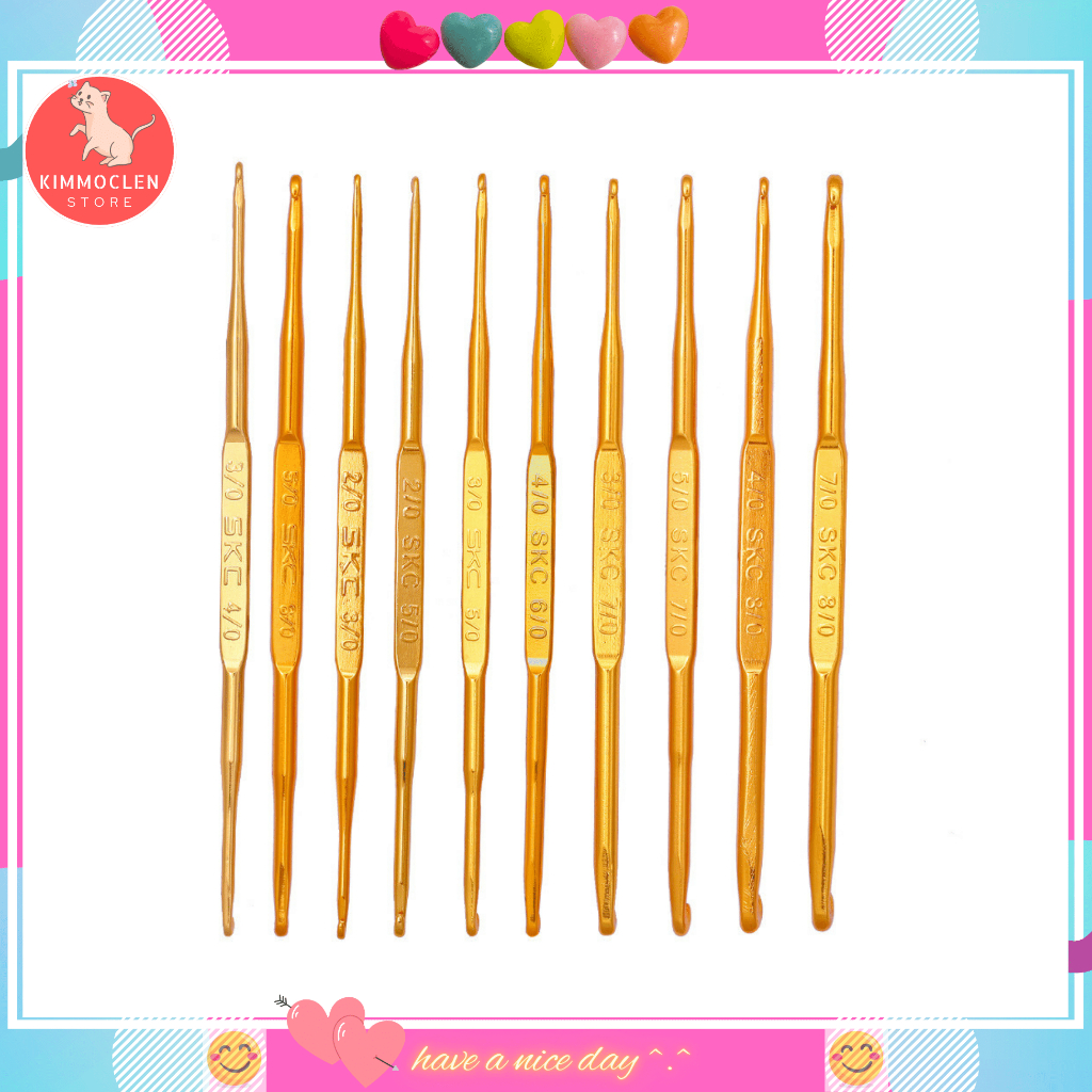 Kim Móc Len SKC 2 Đầu Vàng Cao Cấp | Shopee Việt Nam