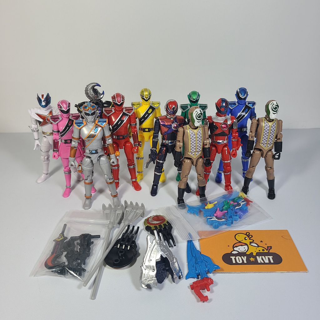 Set 12 Mô Hình Siêu nhân SODO Super Sentai Kiramager Kiramai Power ...