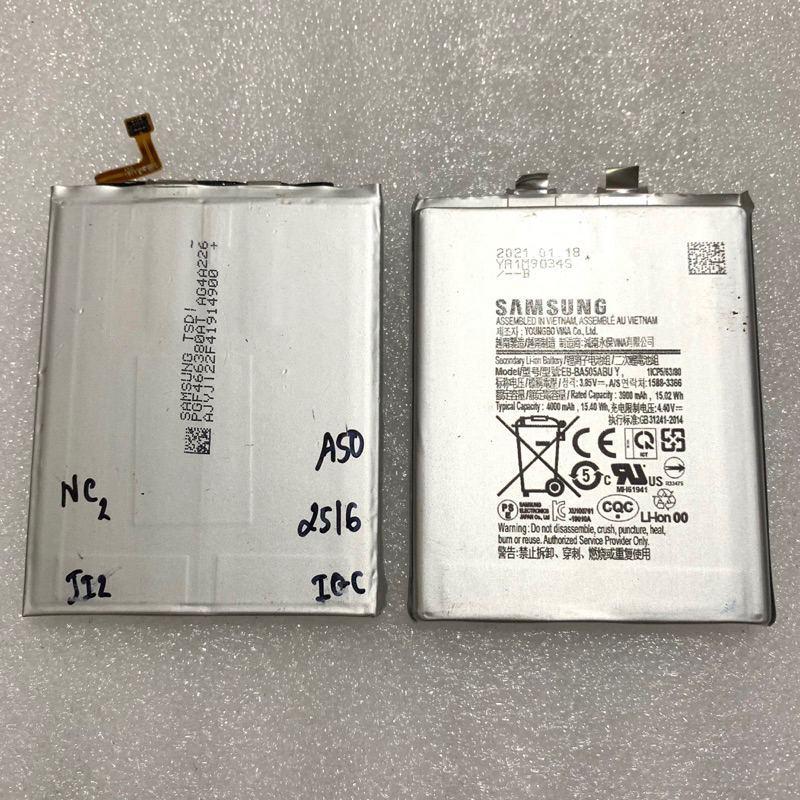 Phôi pin Cell pin Samsung A50 Zin Hãng dùng chung A20 A30 A30s A50s v.v ...