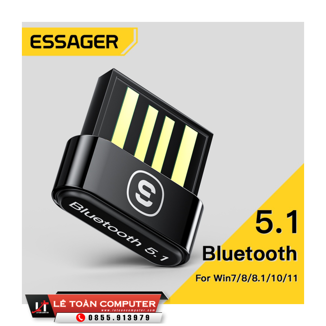 USB Bluetooth 5.1 Essager - Hàng Nhập Khẩu | Shopee Việt Nam