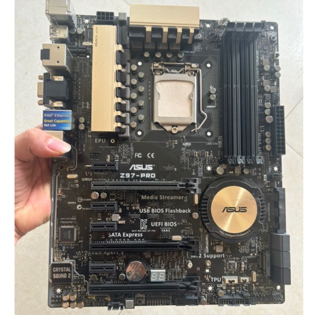 Main z97 pro asus hàng sach tay siêu đẹp không vết sước | Shopee Việt Nam