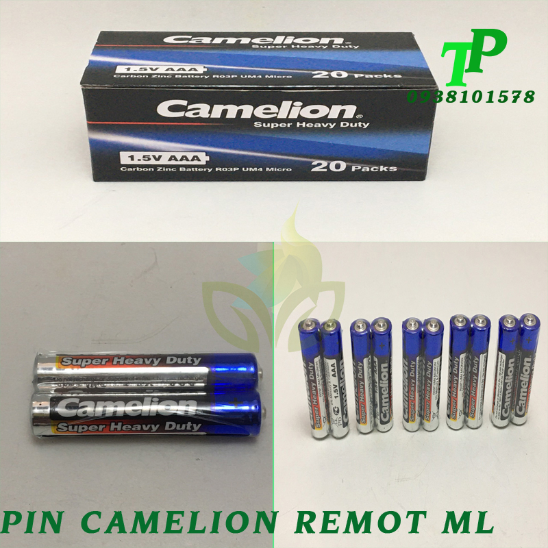 Pin Camelion 3A/AAA, Hộp 20 Cặp (40 Viên) | Shopee Việt Nam
