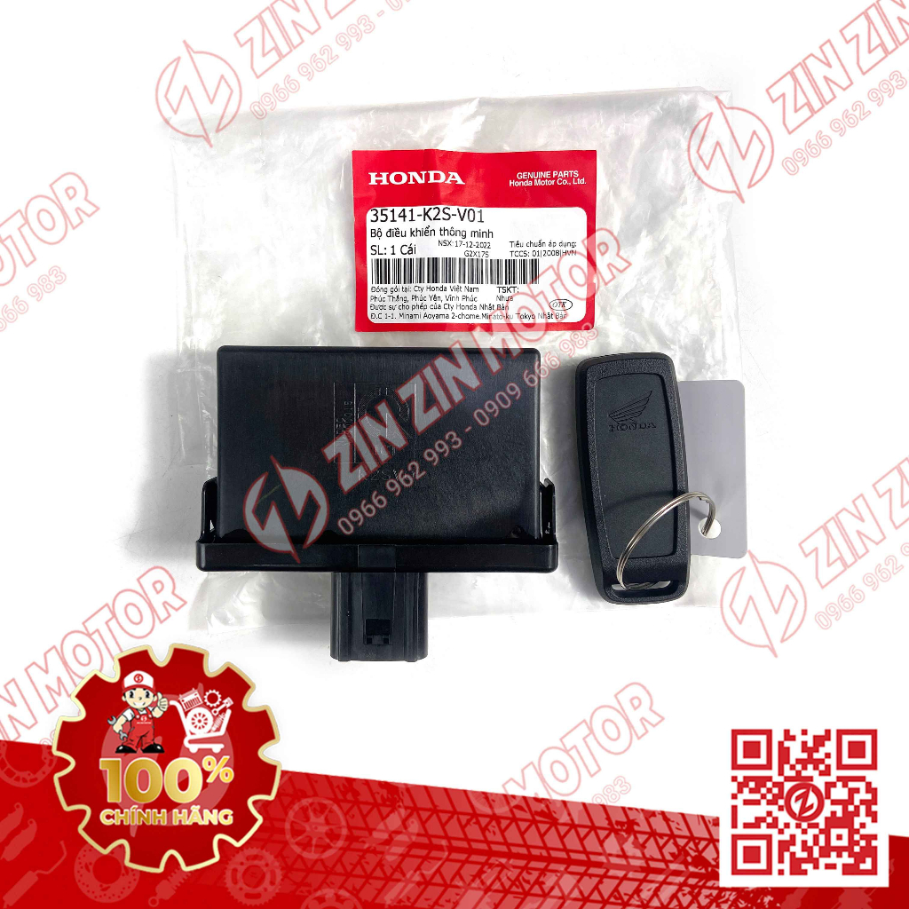 Hộp Điều Khiển Smartkey SCU Vario 160, Click 160 35141-K2S-V01 Chính ...