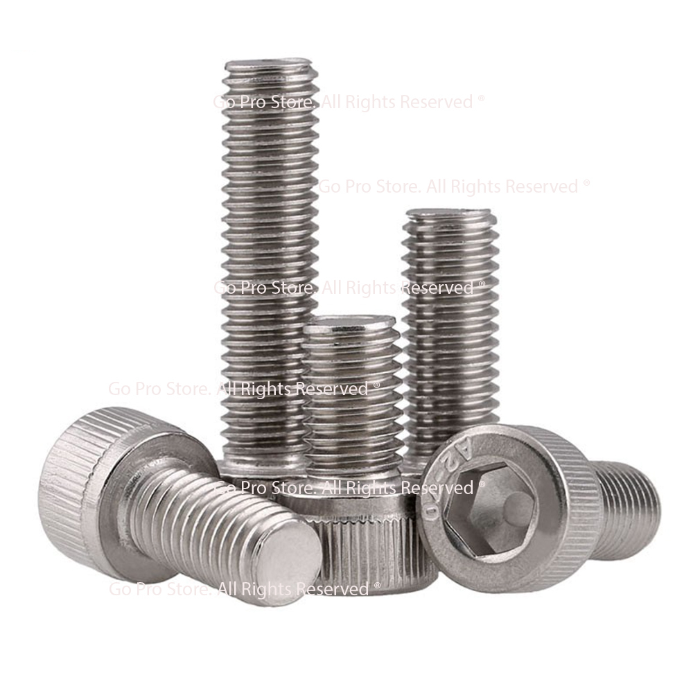 01 Bulon (Ốc) Lục Giác INOX 304 ĐẦU TRỤ M8 CD1015 | Shopee Việt Nam