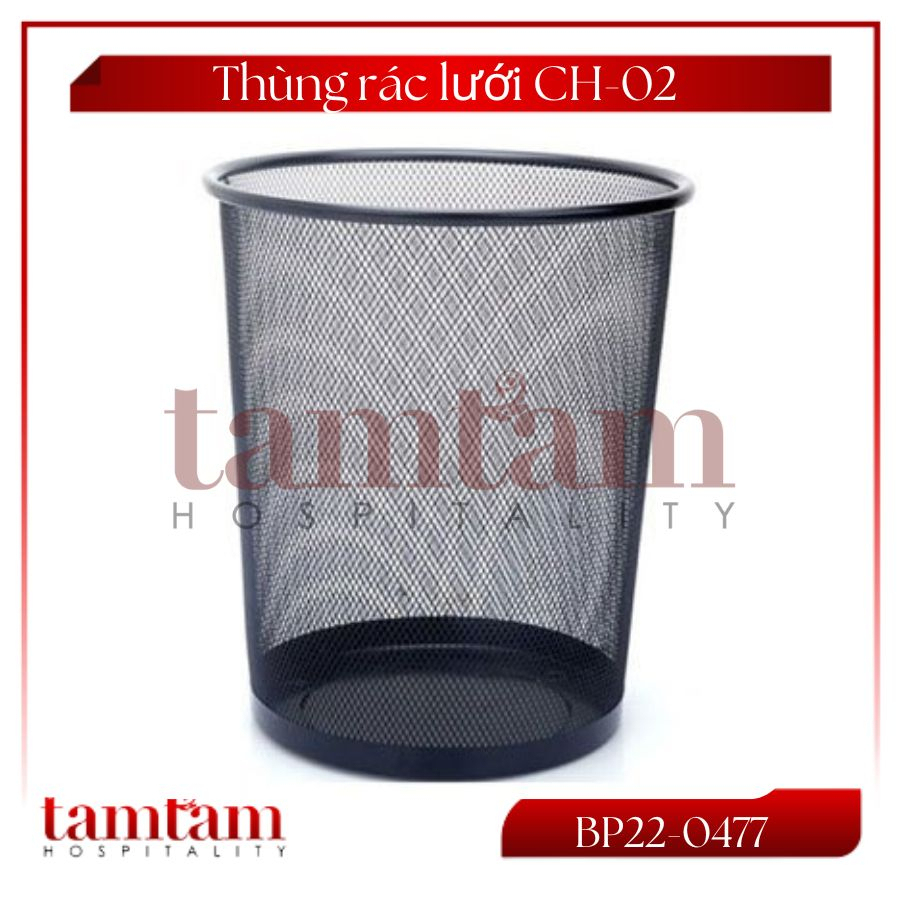Thùng rác lưới CH-02 thép đen dùng trong phòng | Shopee Việt Nam