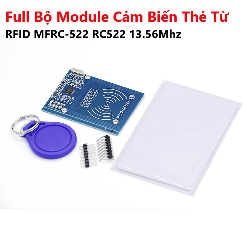 Full Bộ Module Cảm Biến Thẻ Từ RFID MFRC-522 RC522 13.56Mhz | Shopee Việt Nam