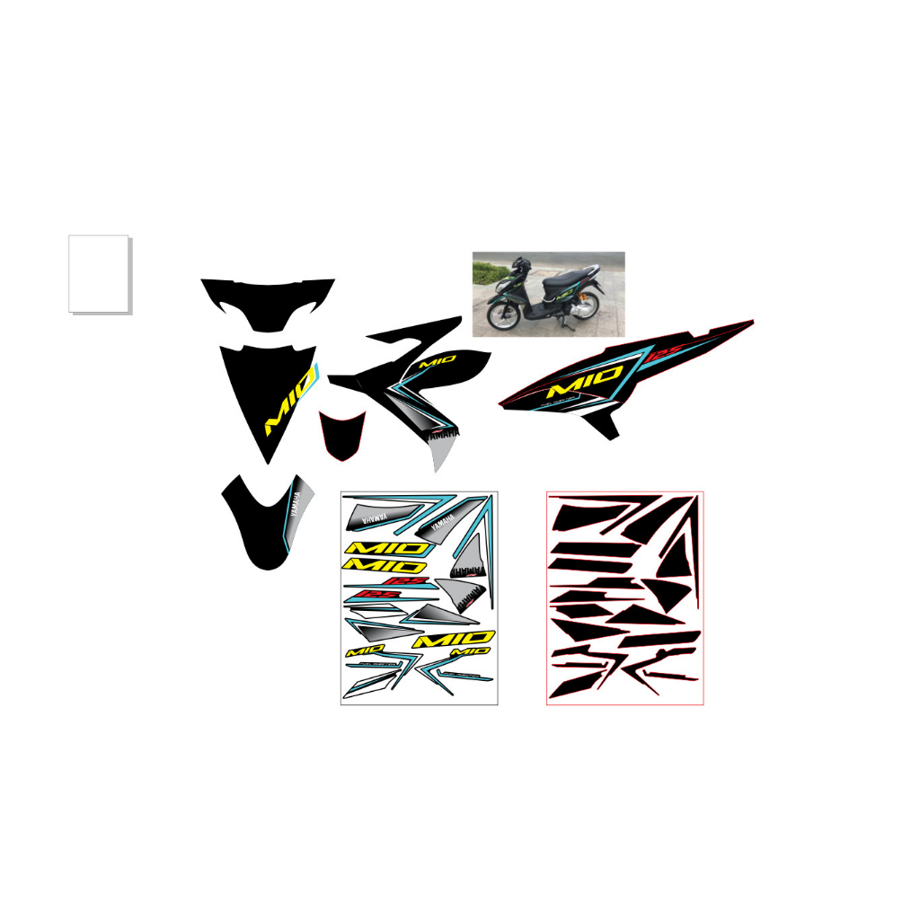 TEM MIO XANH ĐEN CHẾ LUVIAS TEM 3 LỚP CAO CẤP , SIÊU BỀN SIÊU ĐẸP ...