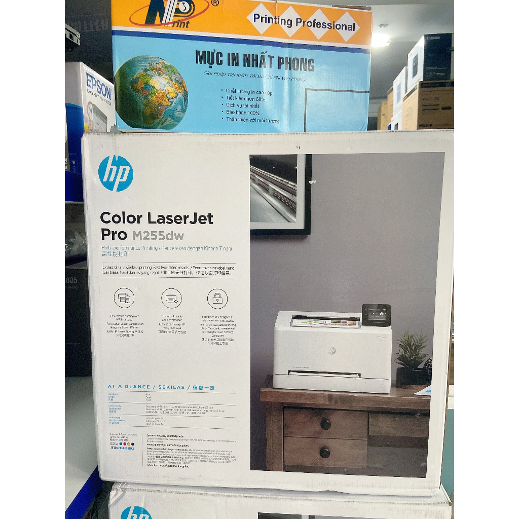 Máy in laser màu HP M255dw - IN 2 MẶT / WIFI | Shopee Việt Nam