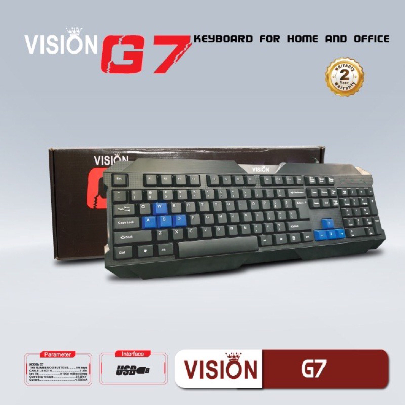 BÀN PHÍM VISION G7 USB | Shopee Việt Nam