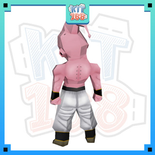 Mô hình giấy Anime Game Chibi Super Buu ver 2 - Dragon Ball | Shopee ...