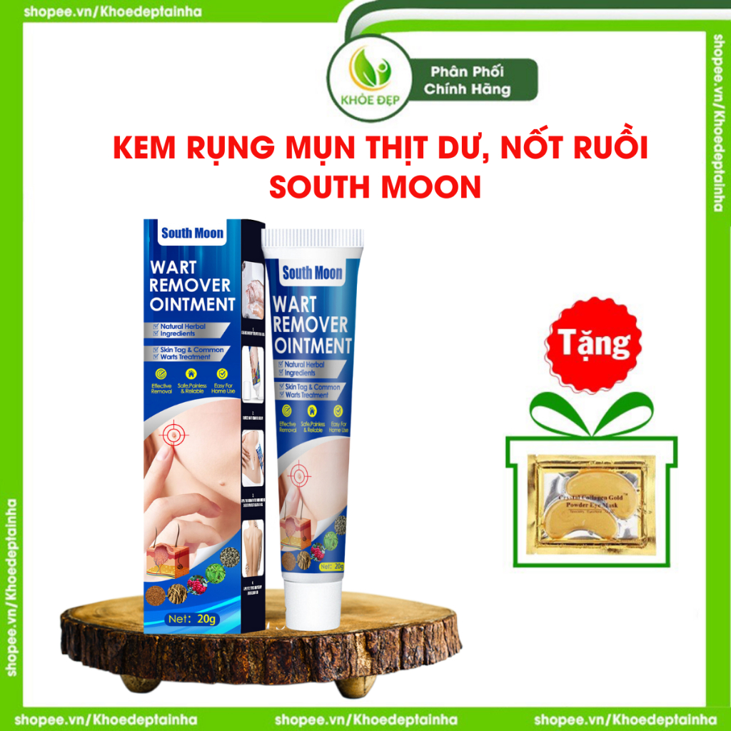 Kem mụn thịt dư cao cấp South Moon, Kem tẩy nốt ruồi, mụn thịt dư, nốt ...