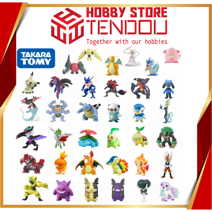 Mô Hình Pokemon Figure Moncolle Takara TOMY Nhật Bản Standard Size 4cm ...
