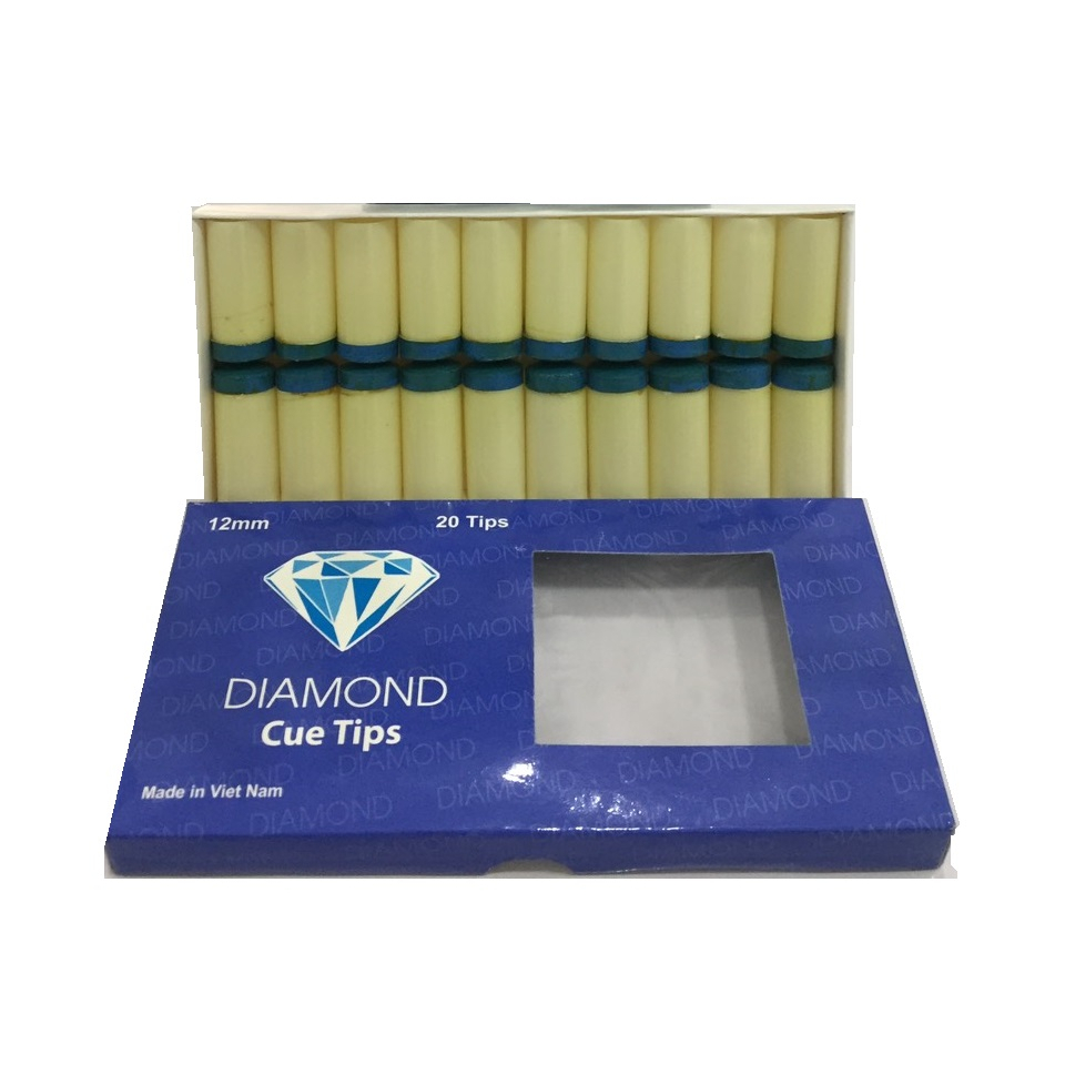 Hộp 20 cái đầu cơ bida Diamond chống trượt 12mm | Shopee Việt Nam