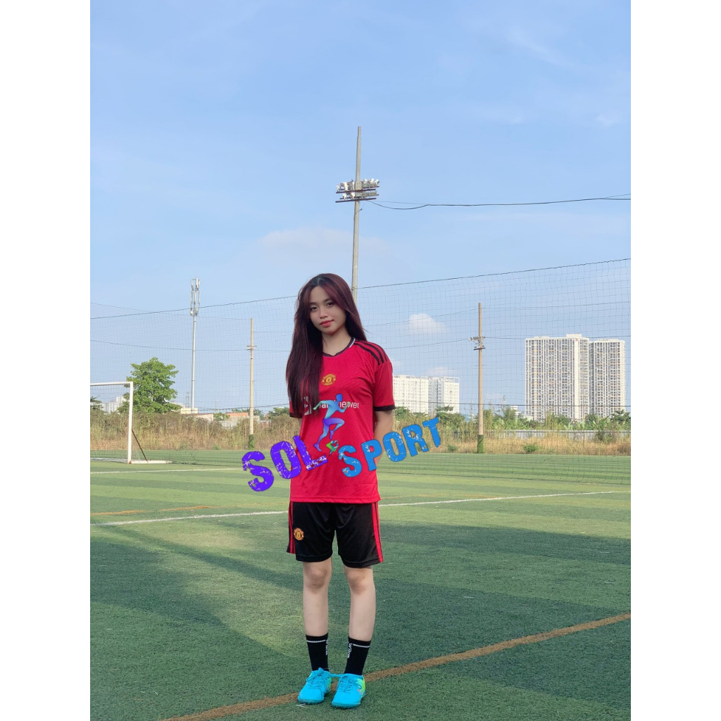 Bộ quần áo bóng đá thun lạnh cao cấp CP SPORT CLB MU - MANU đỏ sân nhà mùa 2024 | Shopee Việt Nam
