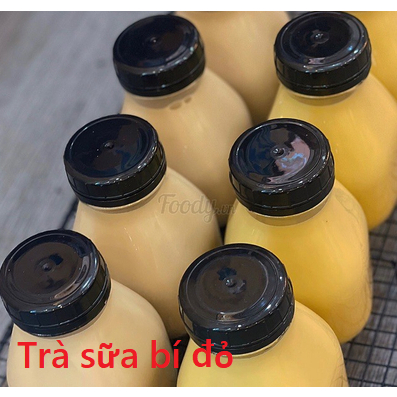 Trà sữa bí đỏ và đâu Bối Bakery chai thủy tinh 330 ml | Shopee Việt Nam