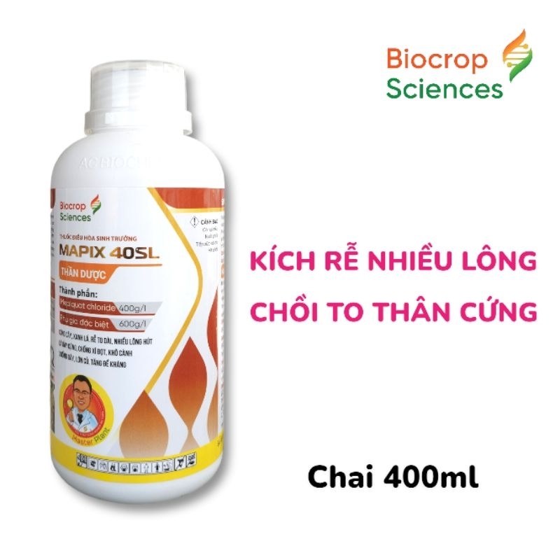 MAPIX 400SL - Kích rễ nhiều lông - Chồi to thân cứng BIOCROP SCIENCES ...