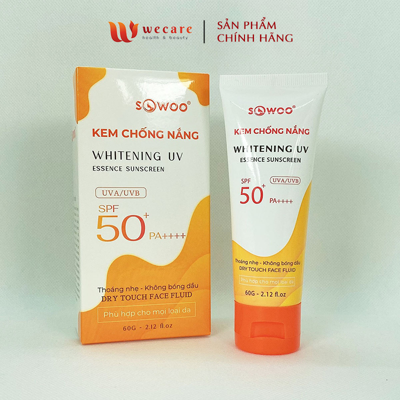 Kem Chống Nắng SOWOO SPF50+/PA++++ 60g Nâng Tone - Dưỡng Trắng Da ...