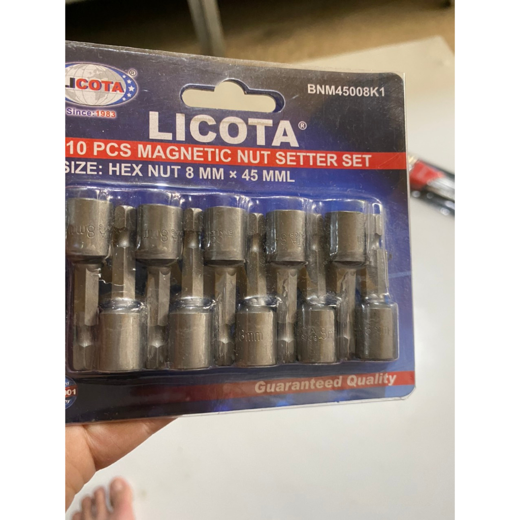 Đầu Bắn Tôn 8mm Hiệu LICOTA Cao Cấp Có Đầu Nam Châm Hít - Đầu Vít Vặn ...
