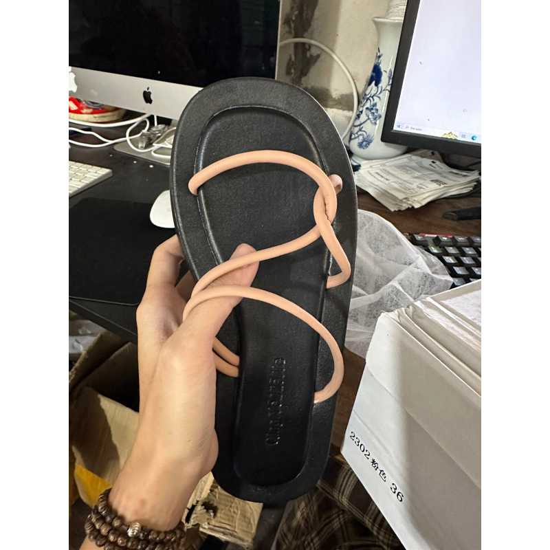 Xăng đan Đế Dày Mũi Vuông Chống Trượt Thời Trang Mùa Hè Dành Cho Nữ ...