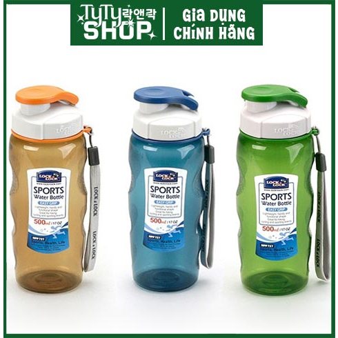 Bình nước thể thao nhựa Tritan Lock&Lock Sports Water Bottle 500ml HPP727 ABF721 | Shopee Việt Nam
