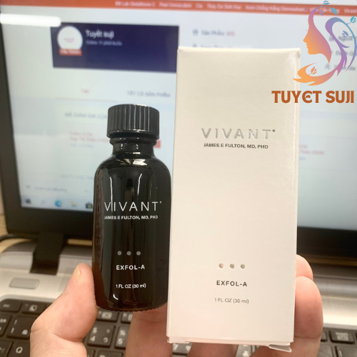 [Nhâp khẩu]Tinh chất xử lý mục cao cấp VIVANT SKINCARE EXFOL-A 30ml ...