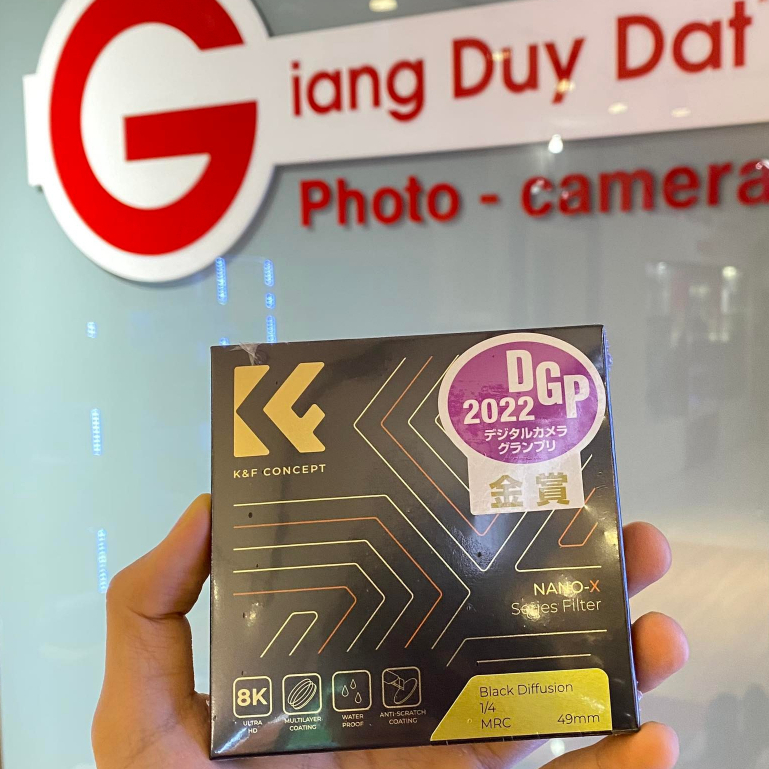 Kính Lọc Filter K&F Concept Nano-X Series Black Mist Nano X Chống Trầy Chống Nước (Black ...