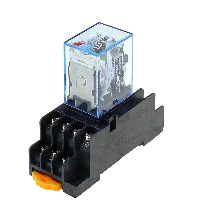 Rơ Le Trung Gian 8 Chân 14 Chân Relay MY4N LY2N 220V 24VDC loại tốt | Shopee Việt Nam