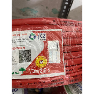 Cadivi - (GIÁ LẺ 1 MÉT) Dây điện cadivi đôi mềm dẹp 2 lớp vỏ tiết diện ...