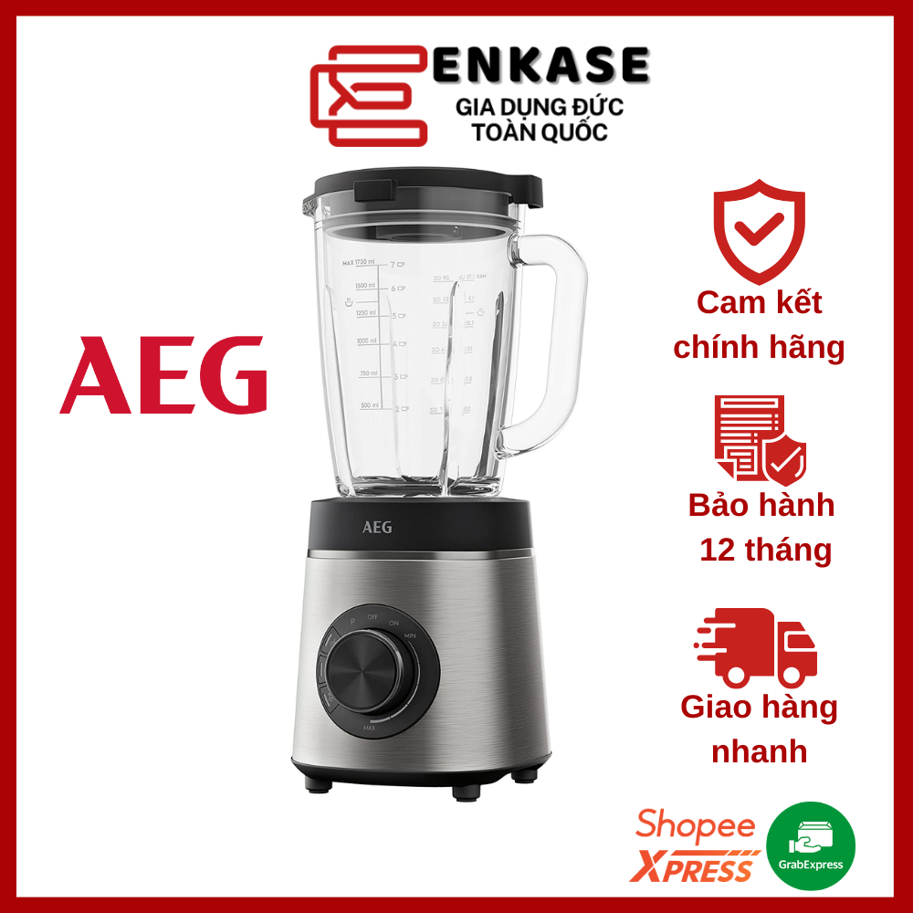 Máy xay sinh tố AEG TB6-1-6ST công suất 1400W Hàng Đức | Shopee Việt Nam