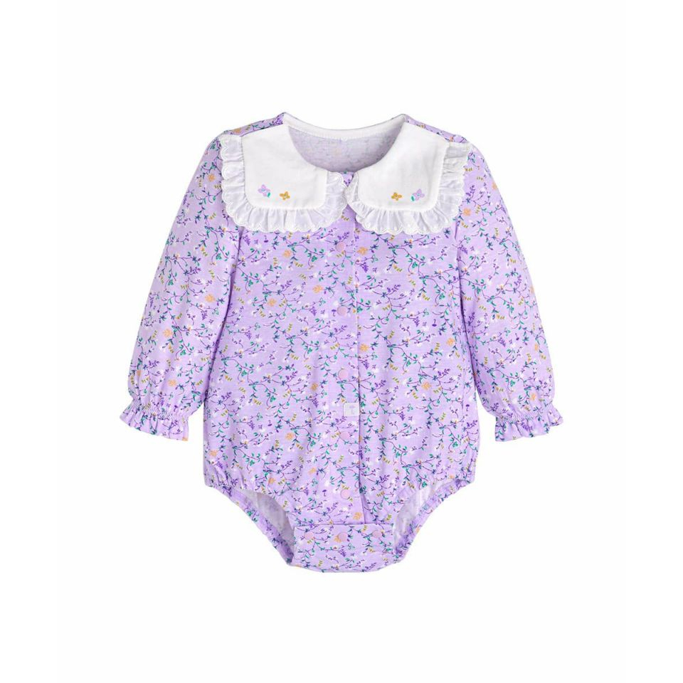 Body tam giác dài tay hoa nhí cổ thủy thủ vuông Mmln. HA4633 | Shopee ...