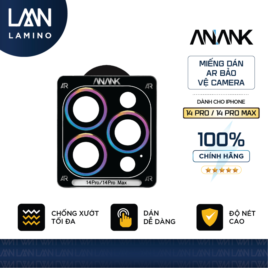 [MUA 1 TẶNG 1] Cường lực AR bảo vệ kính camera ANANK chống trầy xước ...