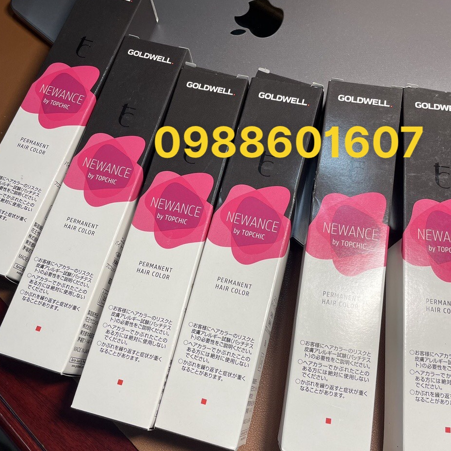 Màu nhuộm phủ bạc thời trang Goldwell NEWANCE by TOPCHIC 80ml tặng oxi ( New 2026) | Shopee Việt Nam