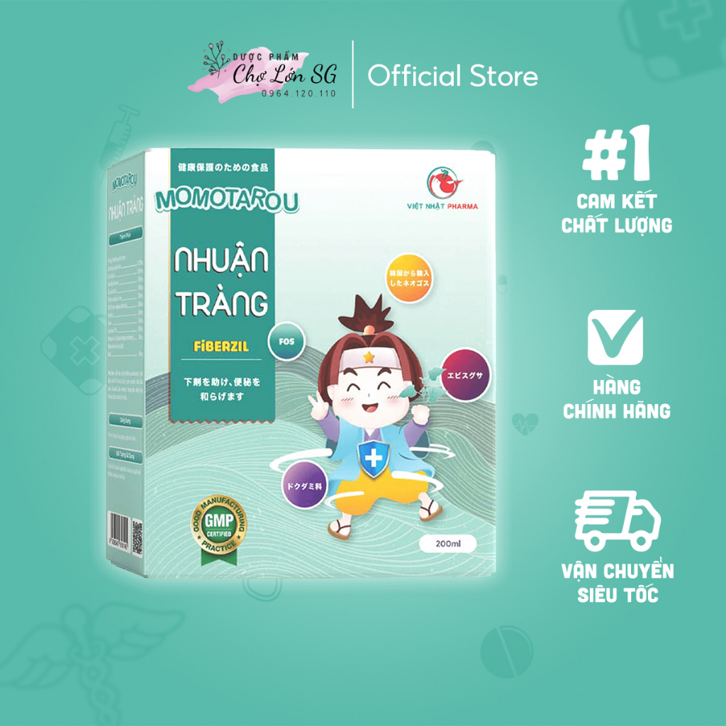 [CHÍNH HÃNG] Siro Momotarou Nhuận Tràng FiberZil hỗ trợ nhuận tràng ...