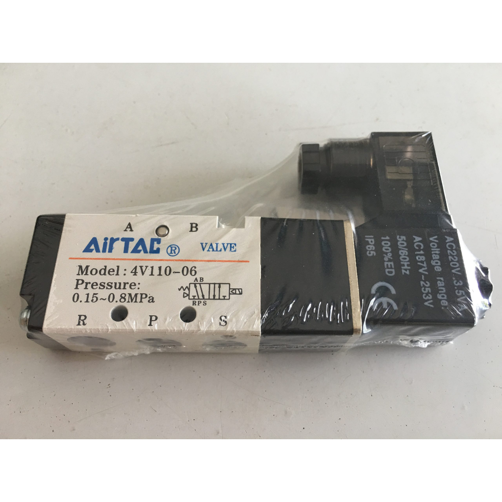 VAN ĐIỆN TỪ KHÍ NÉN AIRTAC 4V110-06 | Shopee Việt Nam