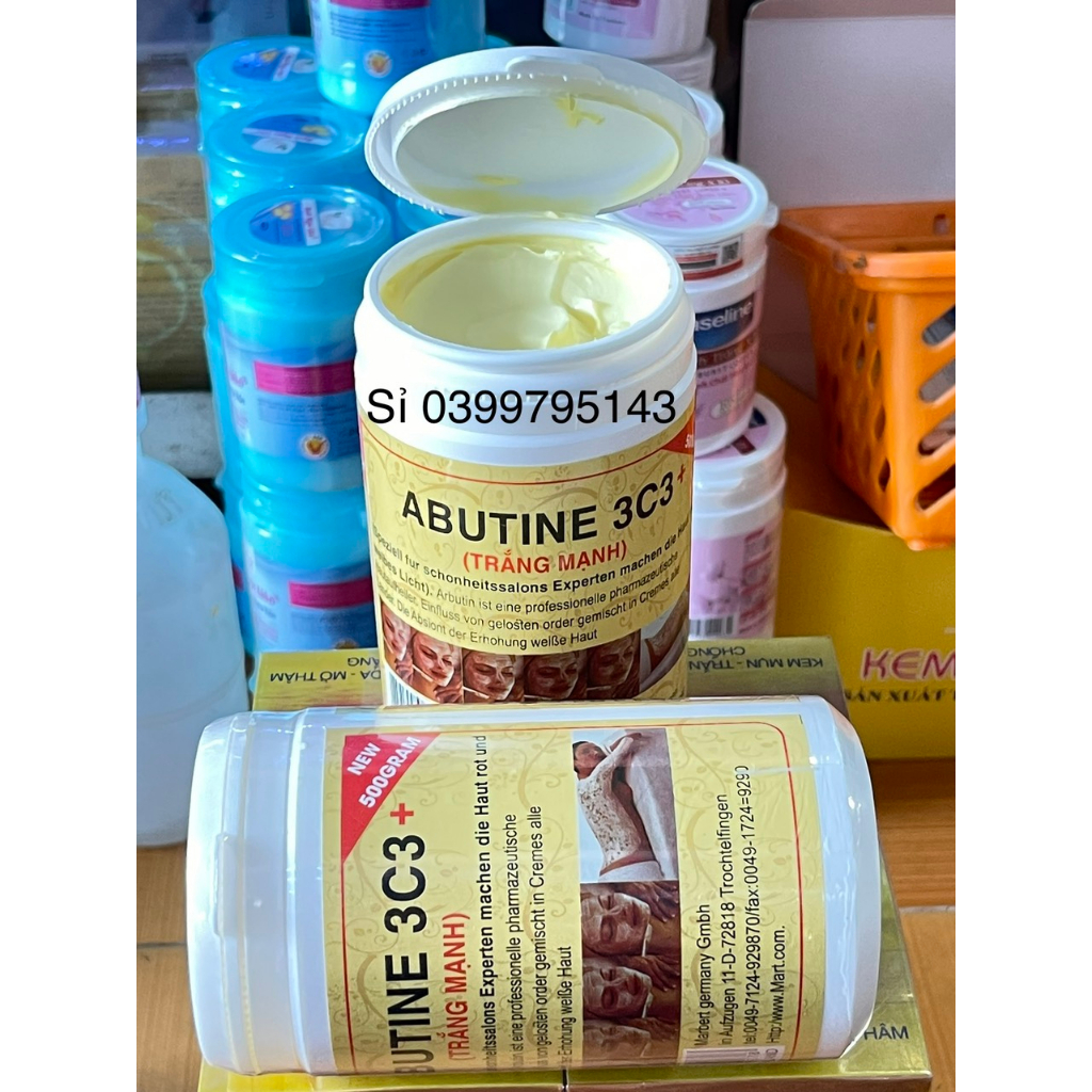 Kem Kích trắng ABUTINE 3C3 Vàng 500g/hộp | Shopee Việt Nam