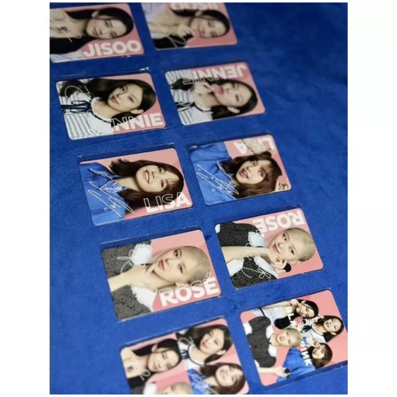 Thẻ ảnh bo góc tròn,card lomo Rose Blackpink | Shopee Việt Nam