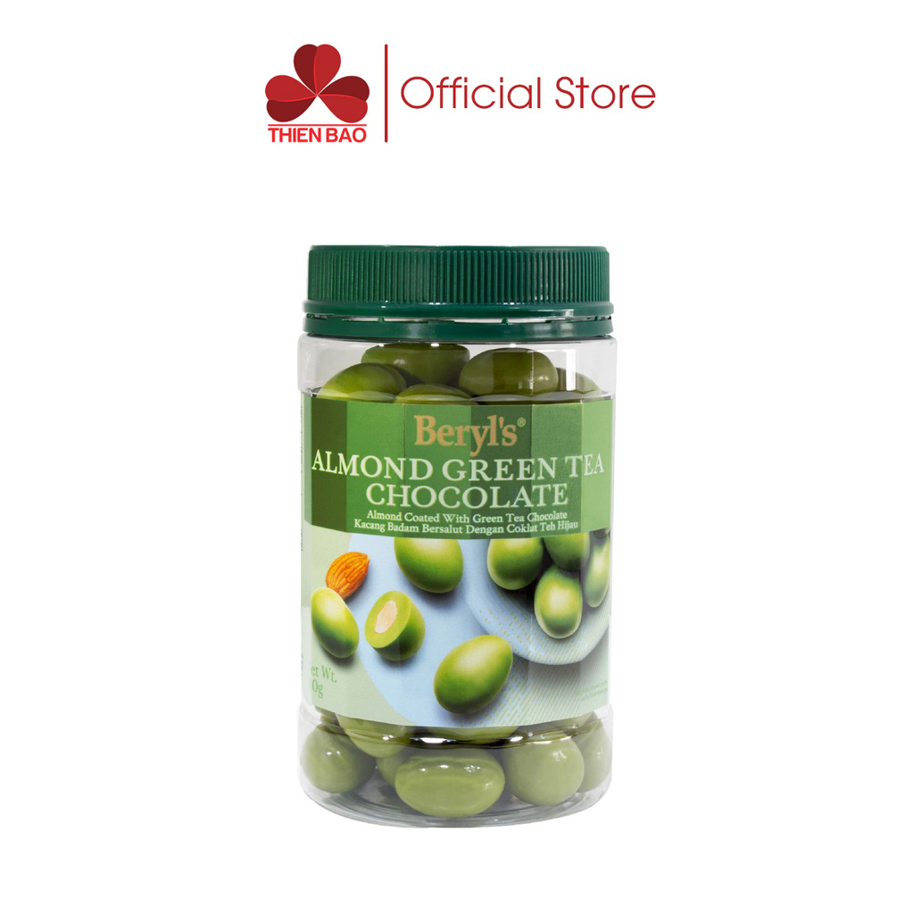 Socola Beryl's Almond GreenTea Chocolate - Socola trà xanh hạnh nhân ...
