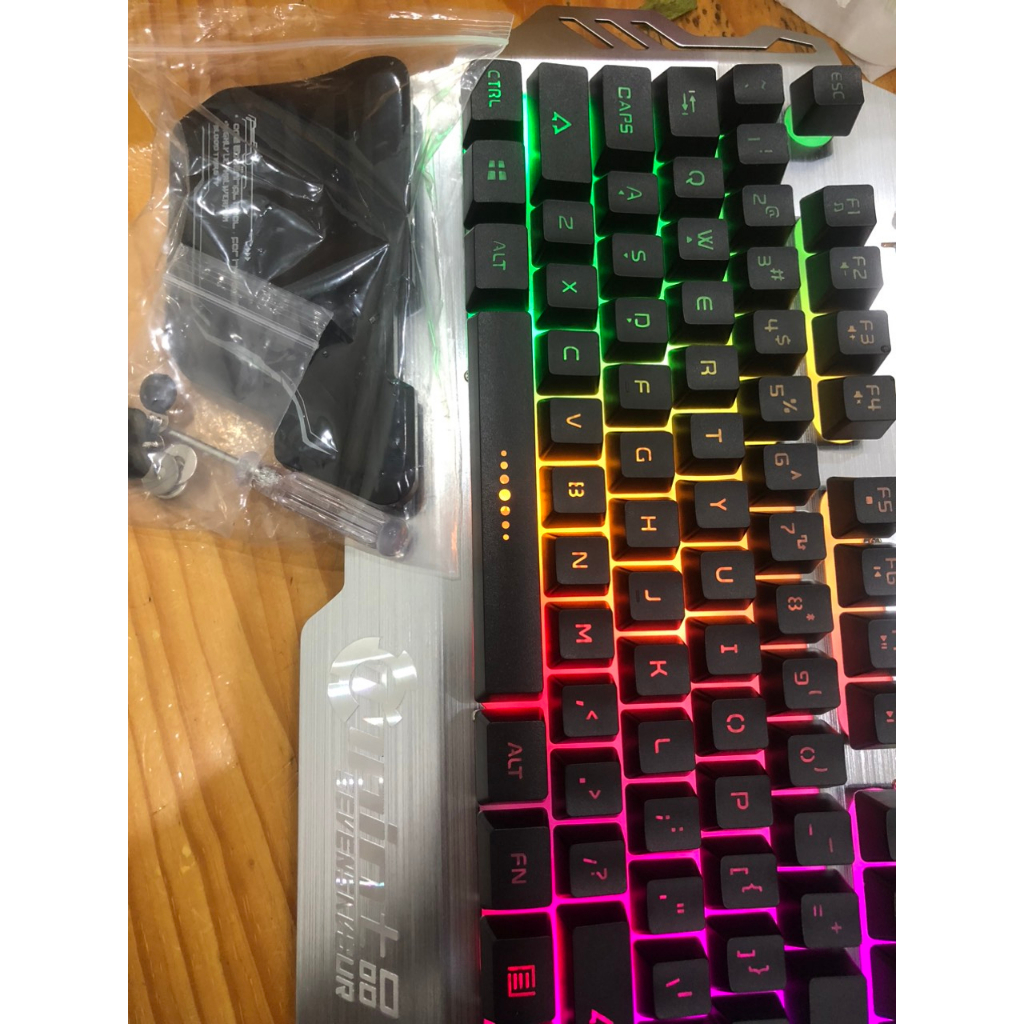 Bàn phím giả cơ PK-900 chuyên games, led nhiều màu, chống nước | Shopee ...