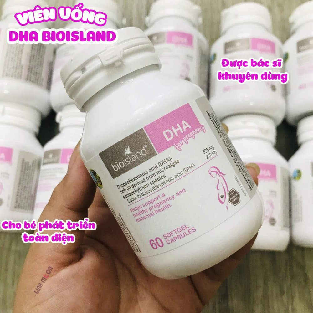 [CHÍNH HÃNG] Viên uống DHA Bio Island cho bà bầu (60 viên) | Shopee Việt Nam