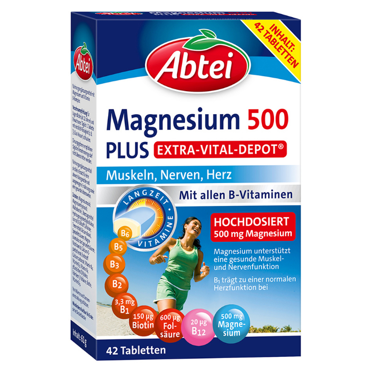 Abtei Magnesium 500 plus hộp 42 viên của Đức | Shopee Việt Nam