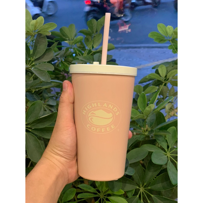 Ly giữ nhiệt inox Highlands Coffee | Shopee Việt Nam