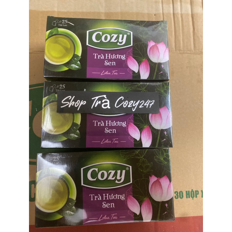 Trà Cozy SEN túi lọc hộp 25 gói | Shopee Việt Nam