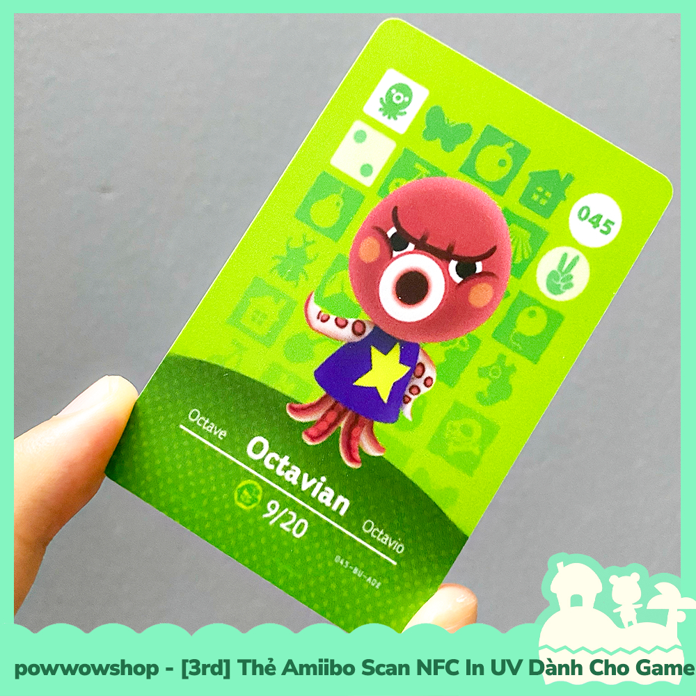 [Sẵn VN - Hỏa Tốc] 3rd Thẻ Amiibo Scan NFC Octopus Series Dành Cho Game ...