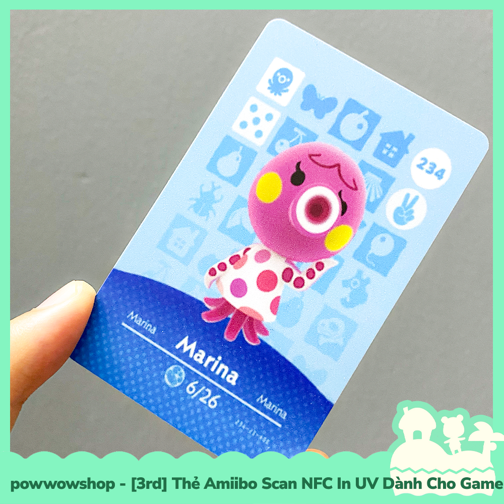 [Sẵn VN - Hỏa Tốc] 3rd Thẻ Amiibo Scan NFC Octopus Series Dành Cho Game ...