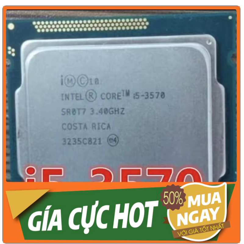 Cpu Intel Core I5 3570 cho các dòng main chipset H61 | Shopee Việt Nam