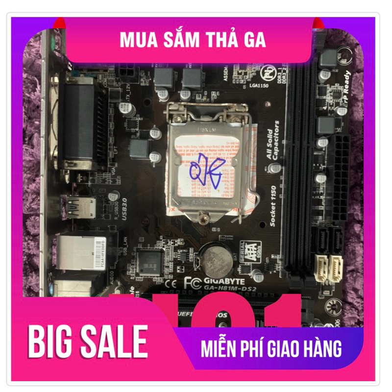 Main Gigabyte H81 chipset Intel | Shopee Việt Nam